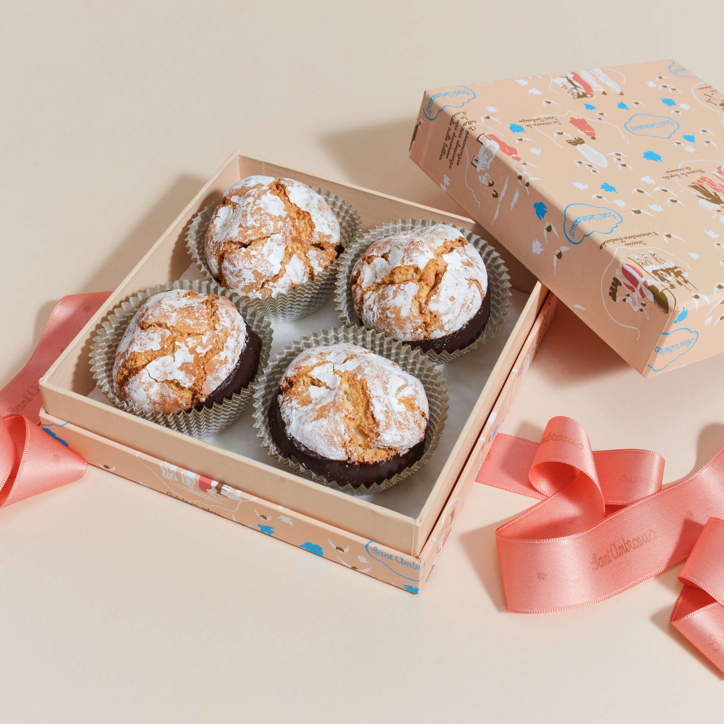 Sant Ambroeus Amaretti Cookie Box